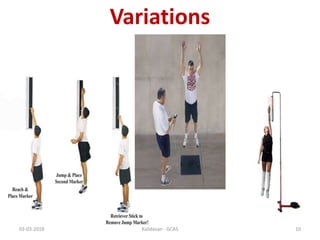 A PRELIMINARY ANALYSIS OF STANDARD AND NEWLY DESIGNED VERTICAL JUMPING ...