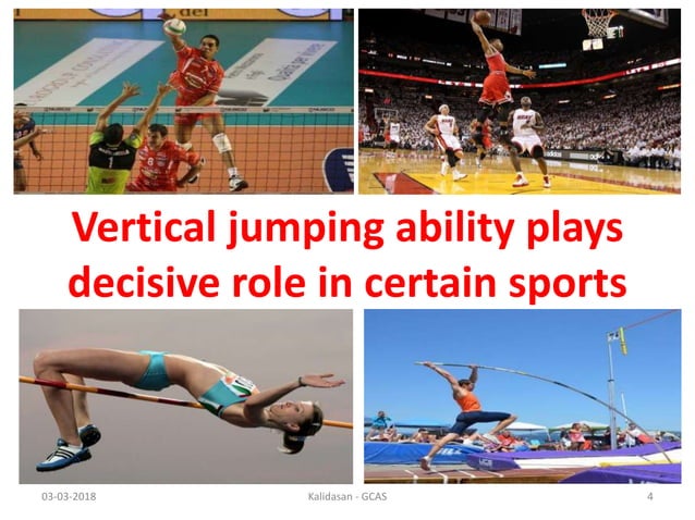 A PRELIMINARY ANALYSIS OF STANDARD AND NEWLY DESIGNED VERTICAL JUMPING ...
