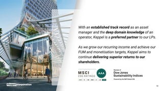 Keppel Corporation non-deal roadshow slides | PDF