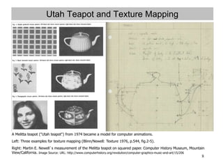 History of Computer Art V, Computer Animation | PPTX | Computer ...