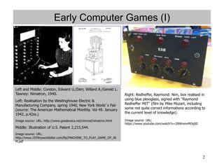 History of Computer Art X, Computer and Video Games | PPT