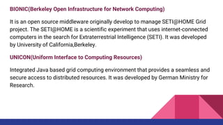Open Source Grid Middleware Packages | PPTX