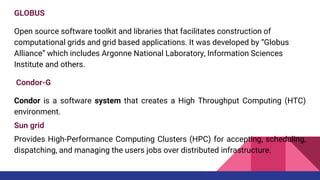 Open Source Grid Middleware Packages | PPTX