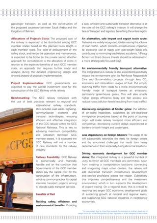 Gcc railway-plan | PDF