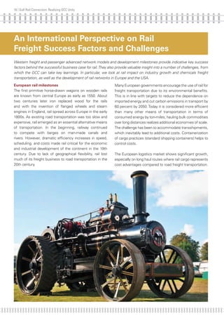 Gcc railway-plan | PDF