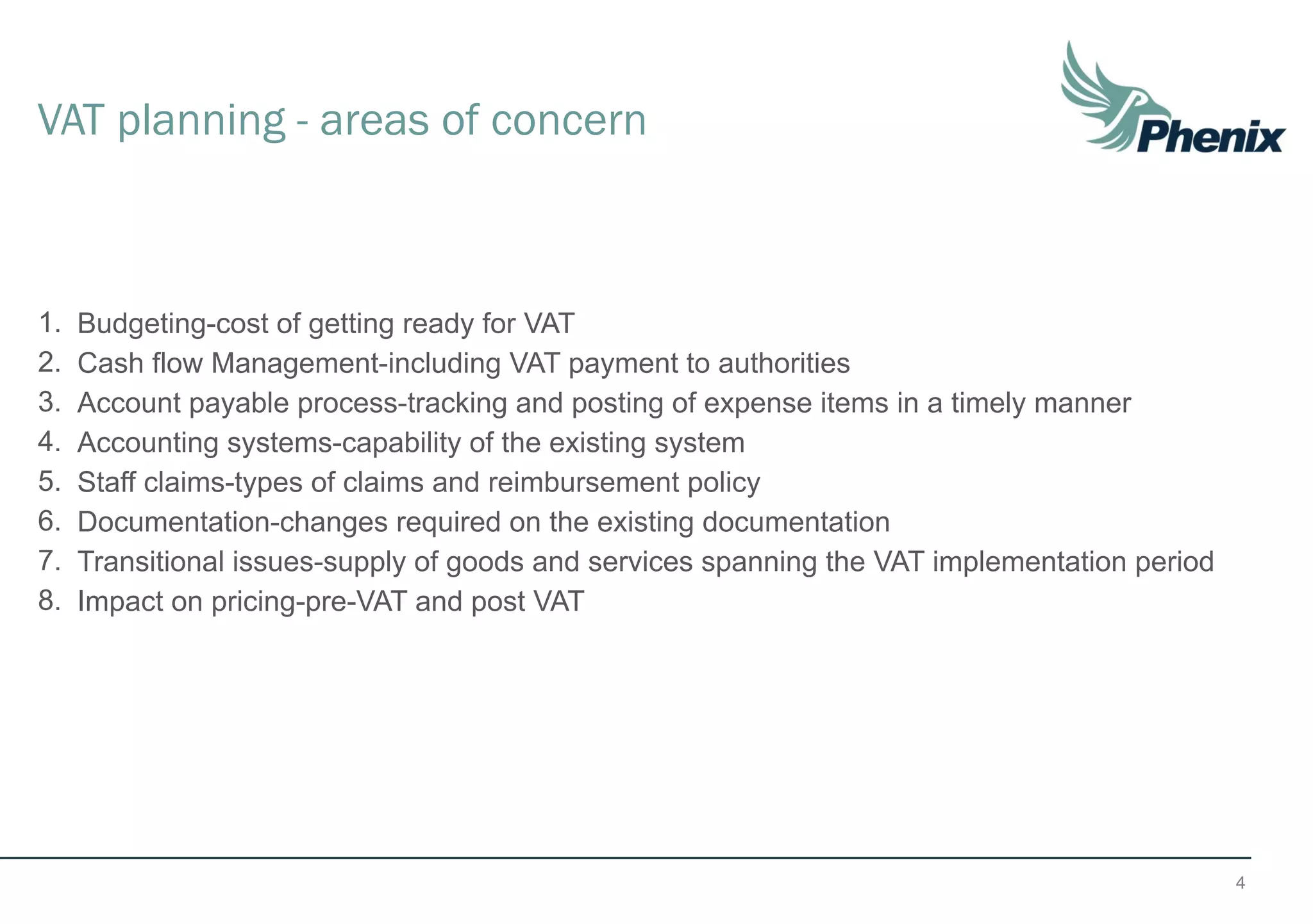 VAT readiness - intro new VAT system | PPT