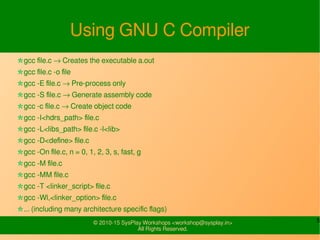 gcc and friends | PDF