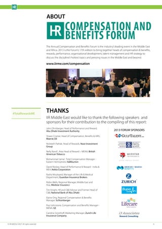 GCC Compensation and Benefits Trends in 2013 | PDF