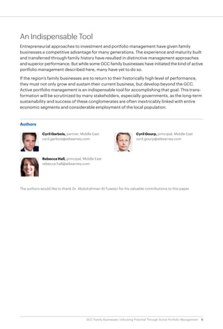 A.T. Kearney: GCC Family Businesses: Unlocking Potential Through Active ...