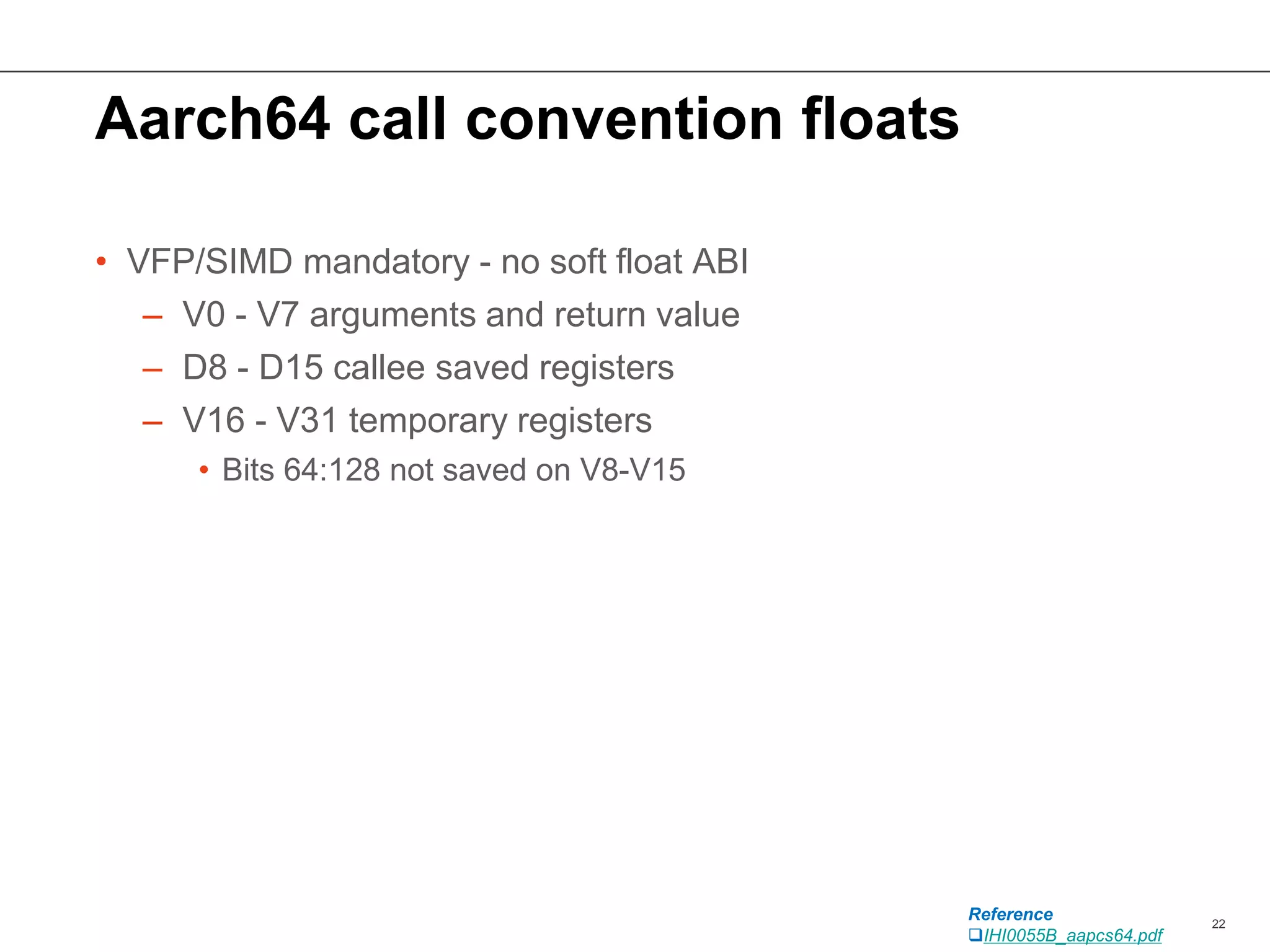 GCC for ARMv8 Aarch64 | PPT