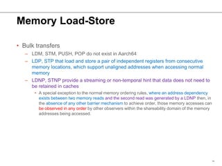 GCC for ARMv8 Aarch64 | PPTX