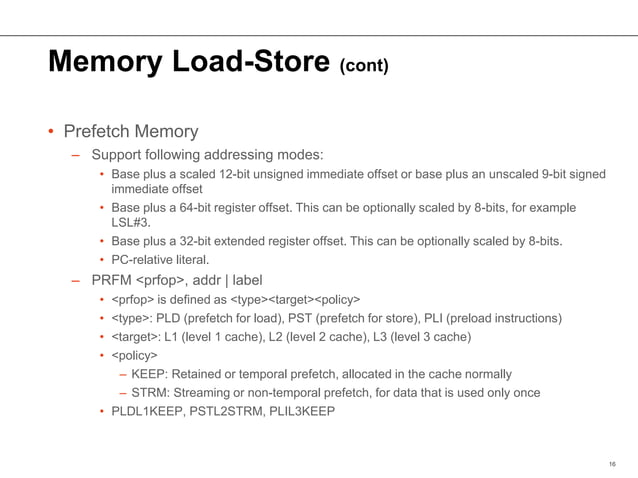 Gcc For Armv8 Aarch64 Ppt 