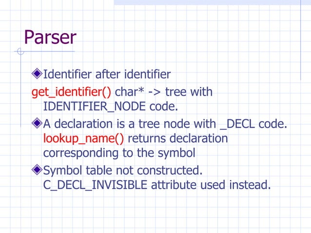 GEM - GNU C Compiler Extensions Framework | PPT