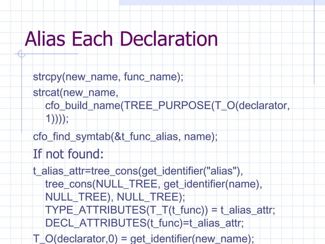Gem Gnu C Compiler Extensions Framework Ppt Programming Languages Computing
