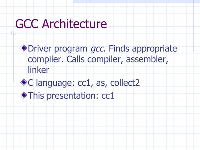 GEM - GNU C Compiler Extensions Framework | PPT