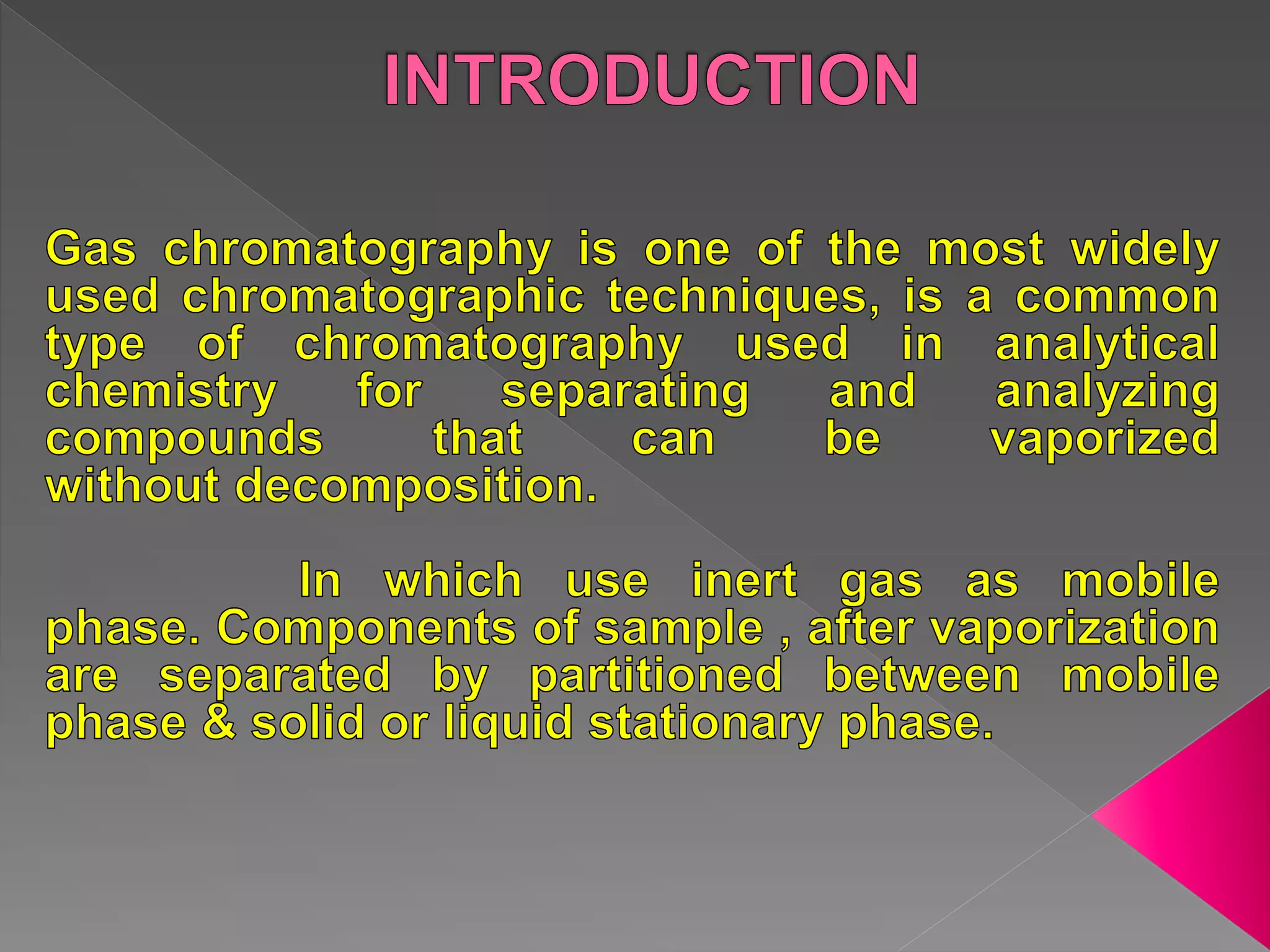 Gas Chromatography (GC) | PPT