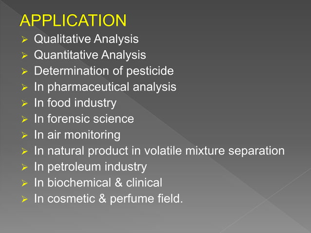 Gas Chromatography (GC) | PPT