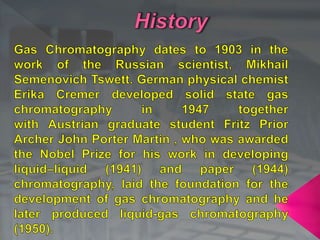 Gas Chromatography (GC) | PPTX