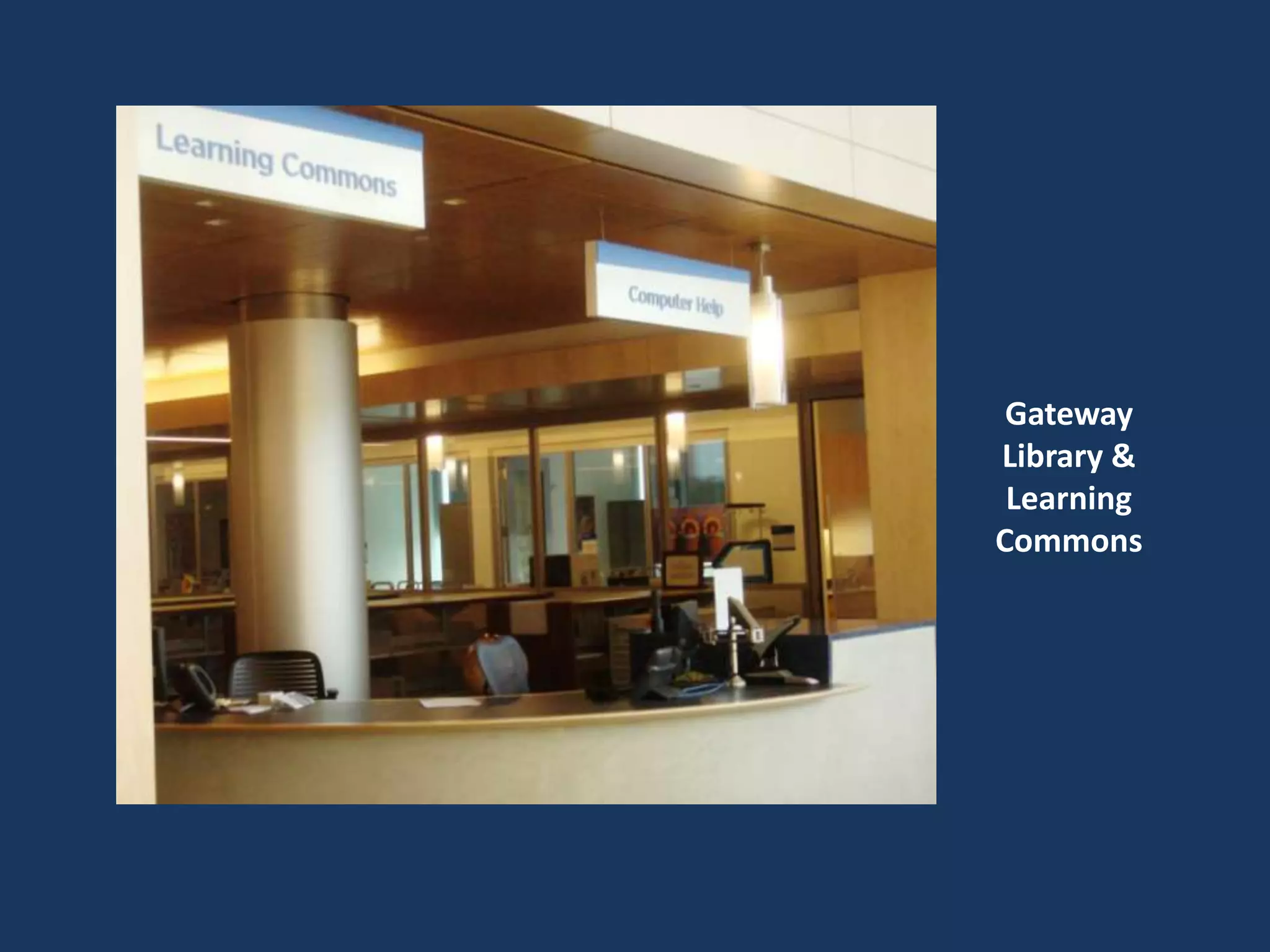 Gateway Library Virtual Tour | PPTX | Education