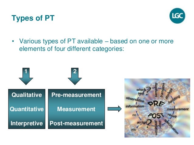 Proficiency Testing (PT) – a tool to improve laboratory performance