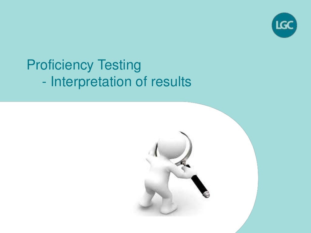 Proficiency Testing (PT) – a tool to improve laboratory performance