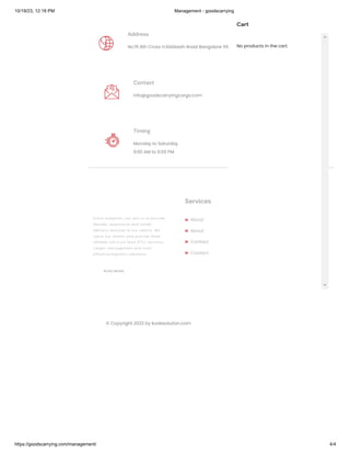 GCC Managment.pdf | Retail Industry | Industries