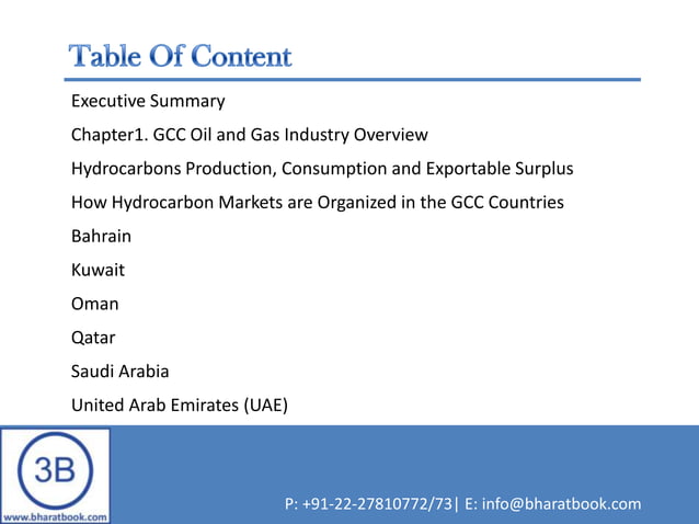 Gcc oil and gas industry overview 2013 | PPTX | Commodities | Economy