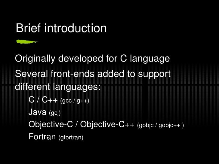 Gcc Gnu Compiler Collection