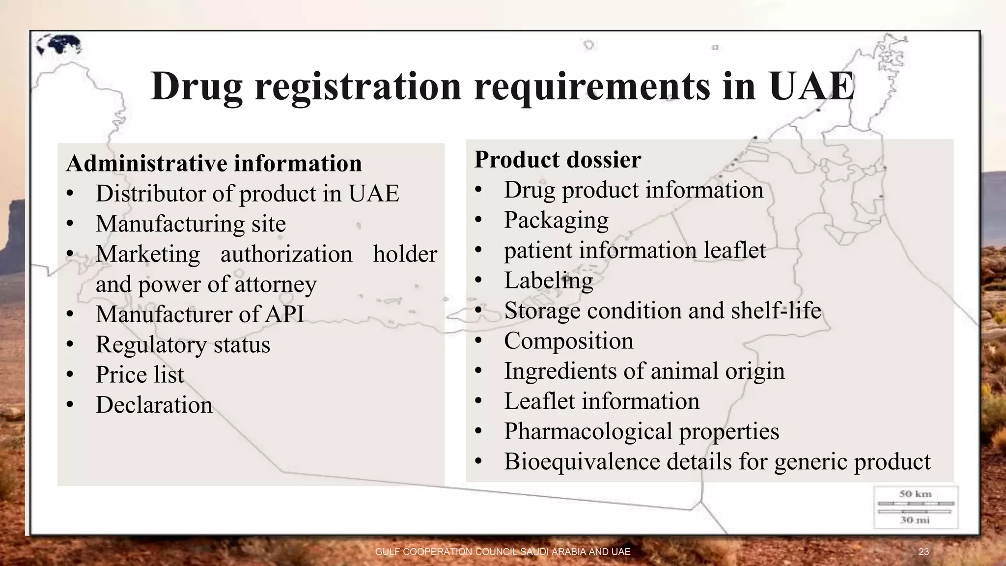GCC Regulatory MAA & post approval requirements (Saudi Arabia & UAE ...