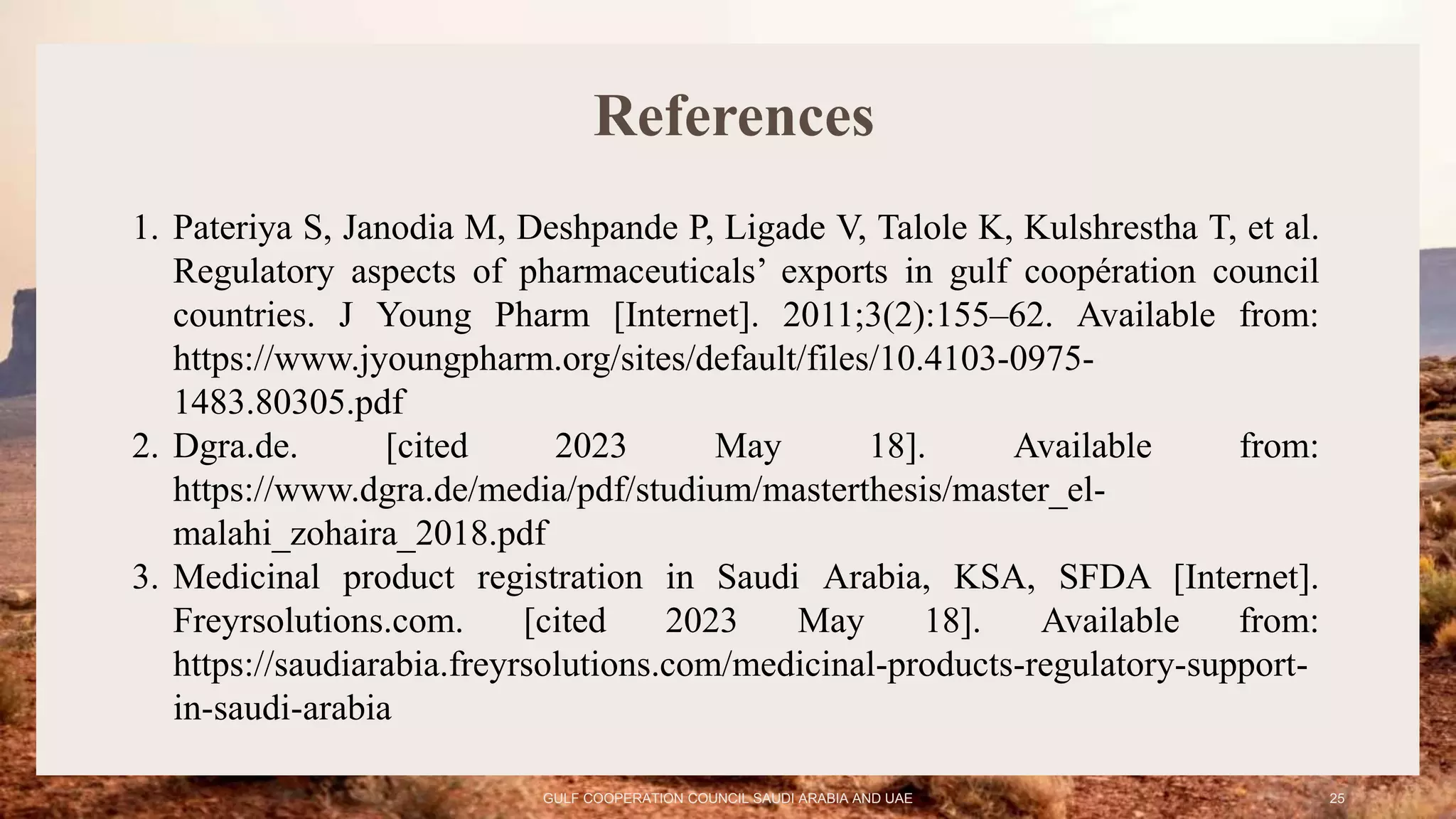 GCC Regulatory MAA & post approval requirements (Saudi Arabia & UAE) unit-5 RADC (RA) | PPTX