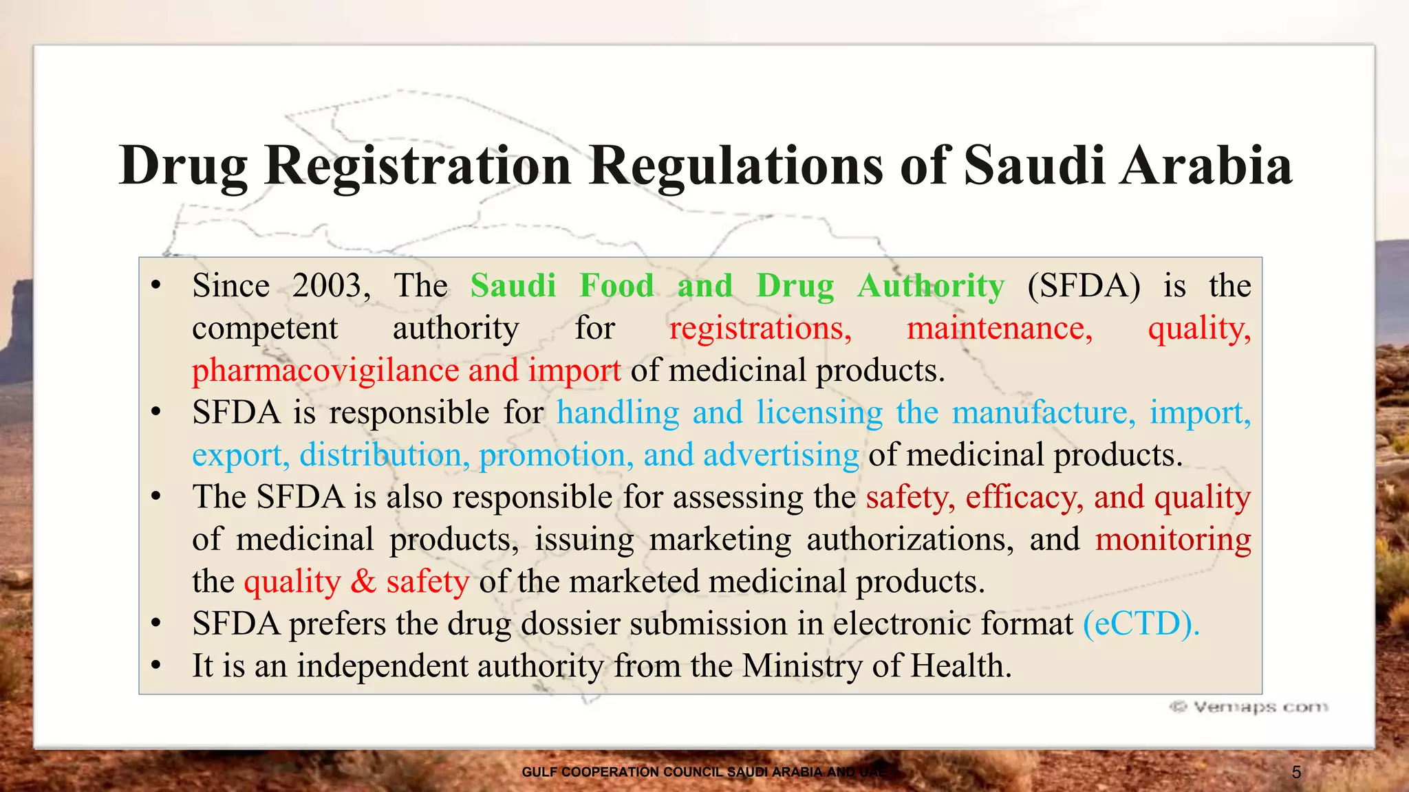 GCC Regulatory MAA & post approval requirements (Saudi Arabia & UAE ...
