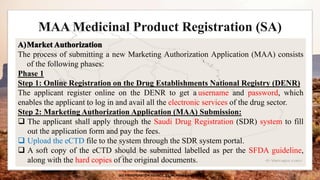 GCC Regulatory MAA & post approval requirements (Saudi Arabia & UAE ...