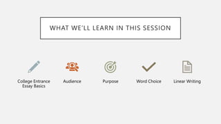 The Foundations of Great Essay Writing | PPT