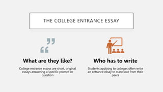 The Foundations of Great Essay Writing | PPT
