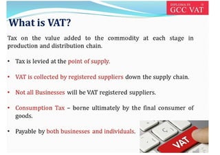 Gcc vat Introduction and Tax system in SAP MM | PPTX
