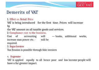 Gcc vat Introduction and Tax system in SAP MM | PPTX