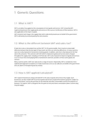 GCC VAT - FAQ | PDF