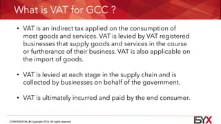 GCC VAT Solution Presentation | PDF | Business Accounting & Finance ...