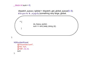 Grand Central Dispatch | PPT