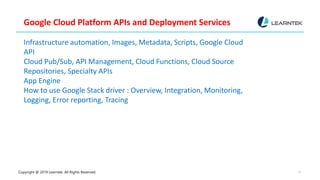 Google cloud platform | PPT