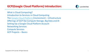 Google cloud platform | PPT