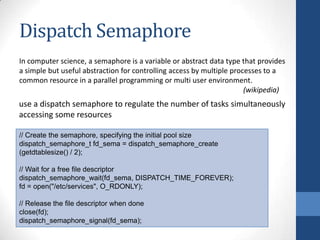 Grand Central Dispatch | PPTX