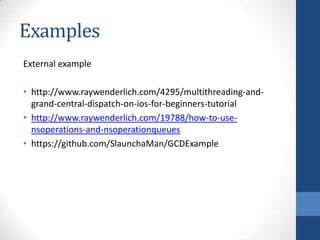 Grand Central Dispatch | PPT | Free Download