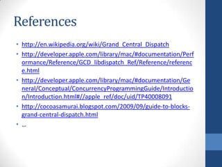 Grand Central Dispatch | PPTX