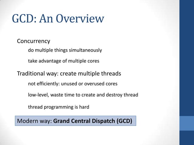 Grand Central Dispatch | PPTX