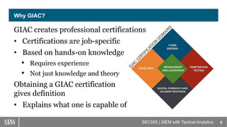 GCDA - GIAC Certificated Detection Analyst | PPTX