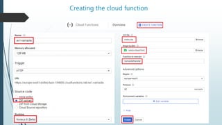 Run C++ as serverless with GCP Cloud Functions | PPT