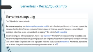 Run C++ as serverless with GCP Cloud Functions | PPT