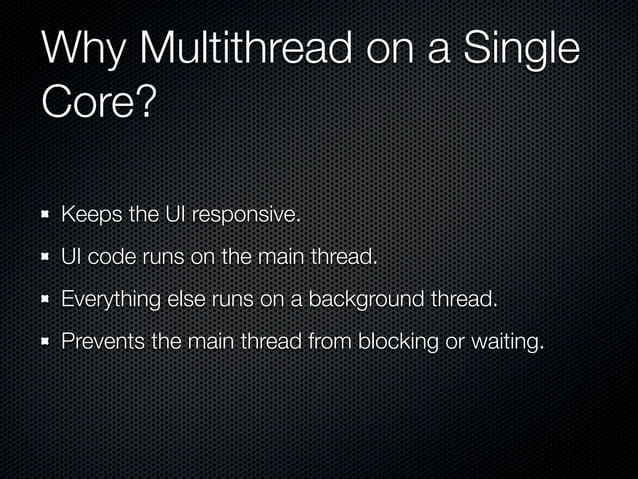 Grand Central Dispatch | PPT