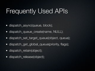 Grand Central Dispatch | PPT